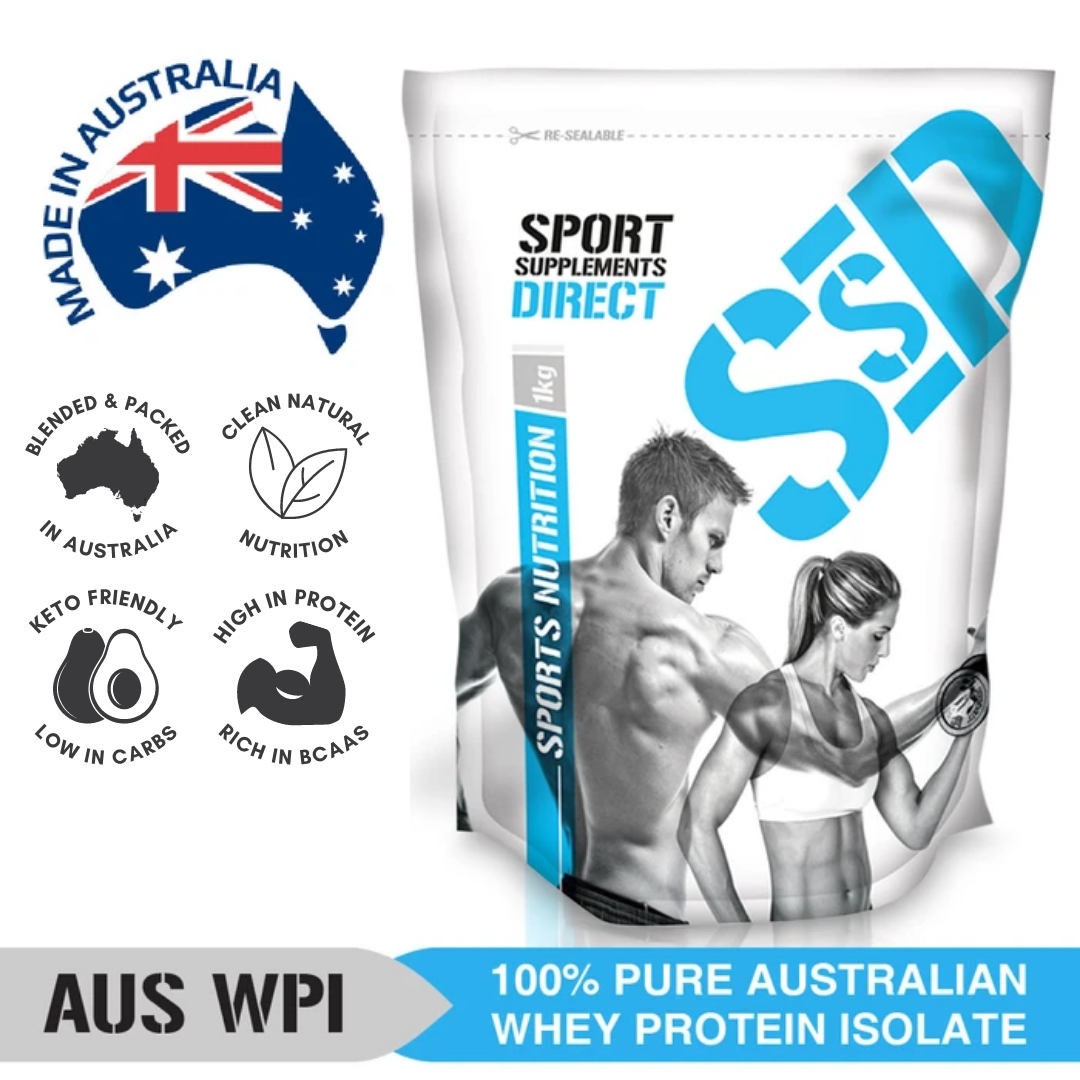 100% AUSTRALIAN WHEY PROTEIN ISOLATE - Sport Supplements Direct Pty Ltd