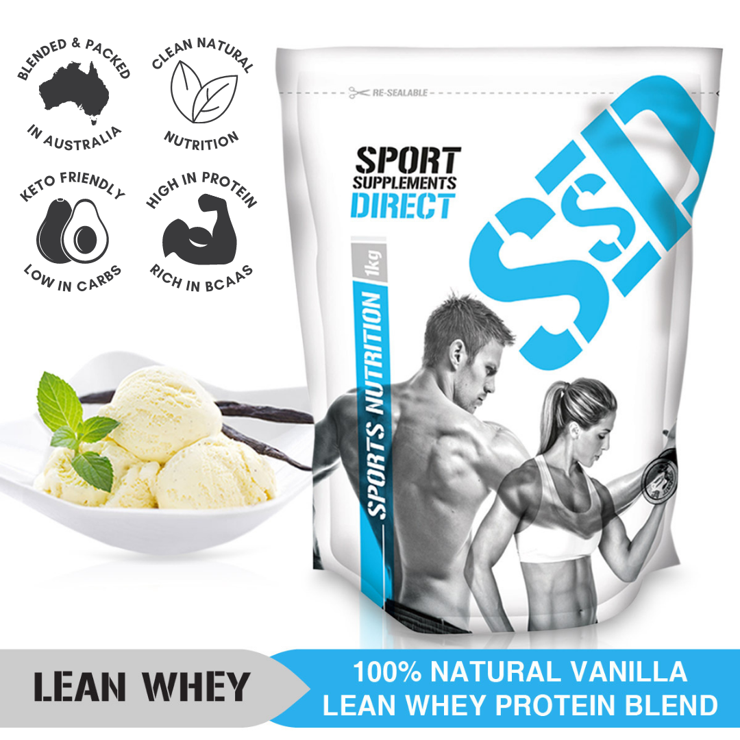 100% NATURAL - FLAVOURED LEAN WHEY WPI/WPC - Sport Supplements Direct ...